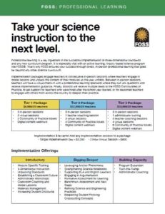 FOSS Pathways Resources - FOSS